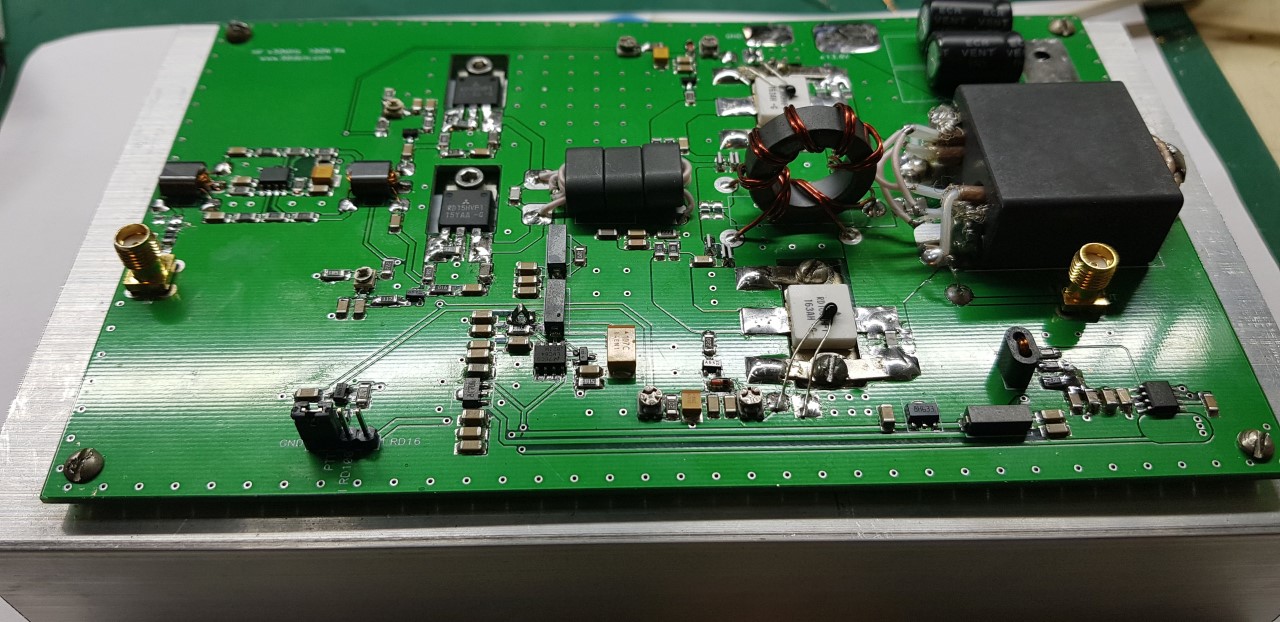 100W HF +50MHz RF Power Amplifier, RD100HHF1 based 13.5v - 60dBm.com ...