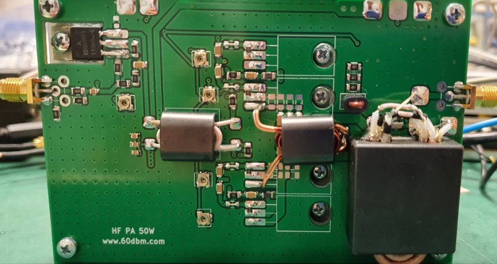50W Wideband Power Amplifier, 1.0-55 MHz - 60dBm.com Online Store