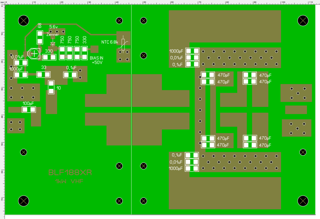 1KW 144MHz LDMOS Power Amplifier kit - 60dBm.com Online Store