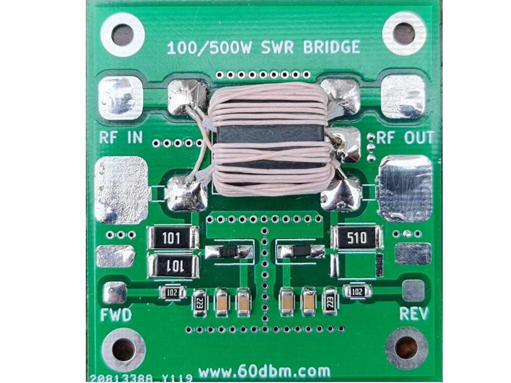 500W Tandem Match SWR bridge - 60dBm.com Online Store