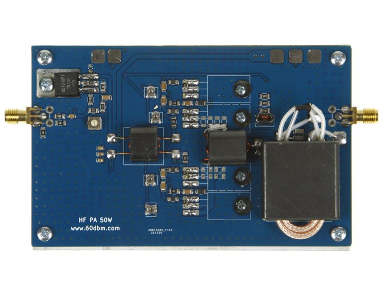 50W broadband HF/6M RF power amplifier, 1.0-55 MHz - 60dBm.com Online Store